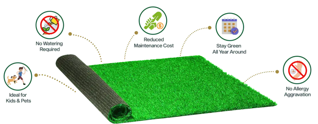 Best Artificial Grass Carpet Dubai | Soft Astro turf Carpets